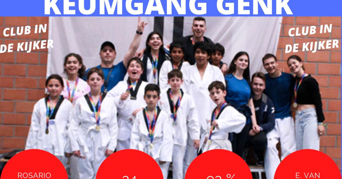 Club in de kijker Keumgang Genk | Taekwondo